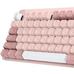 로지텍 로지텍 SIGNATURE K855 무선 기계식 TKL 키보드, 텐키리스, 로즈, YR0078 - 위시버킷