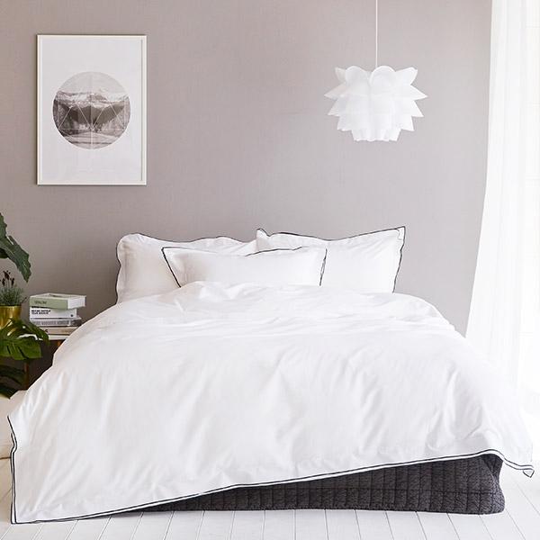 헬렌스타인 [호텔촉감] 80수 퓨어라인 이불커버 세트 S/SS/Q/K/LK (면100%) - 위시버킷