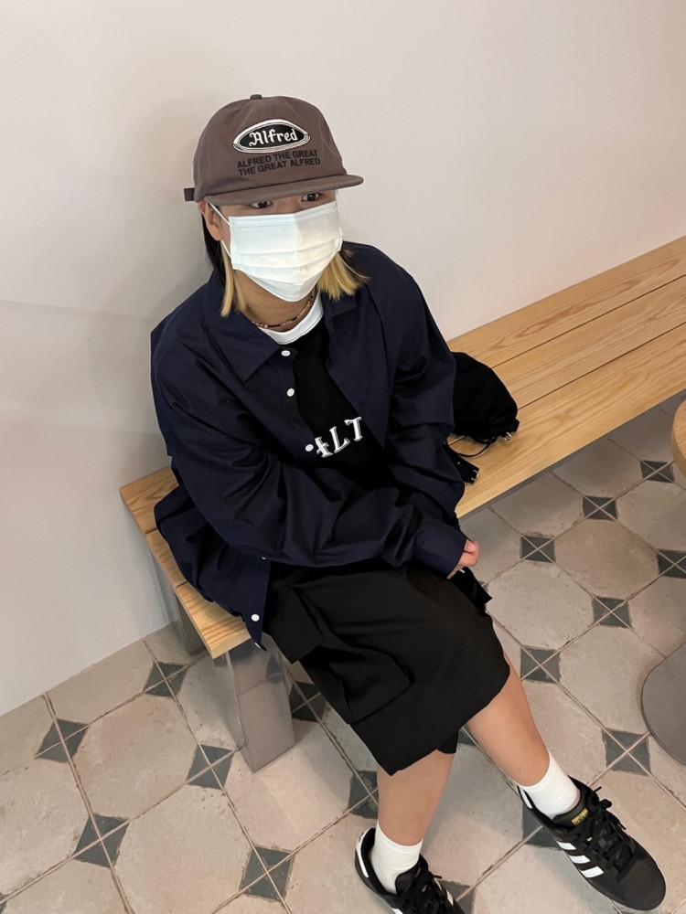 엠엠웨이 빈티지 레터링 워싱 캠프캡 (2C) 남녀공용 캐주얼 스트릿 캐트릿 트렌디 힙한 모자 코디 - 위시버킷