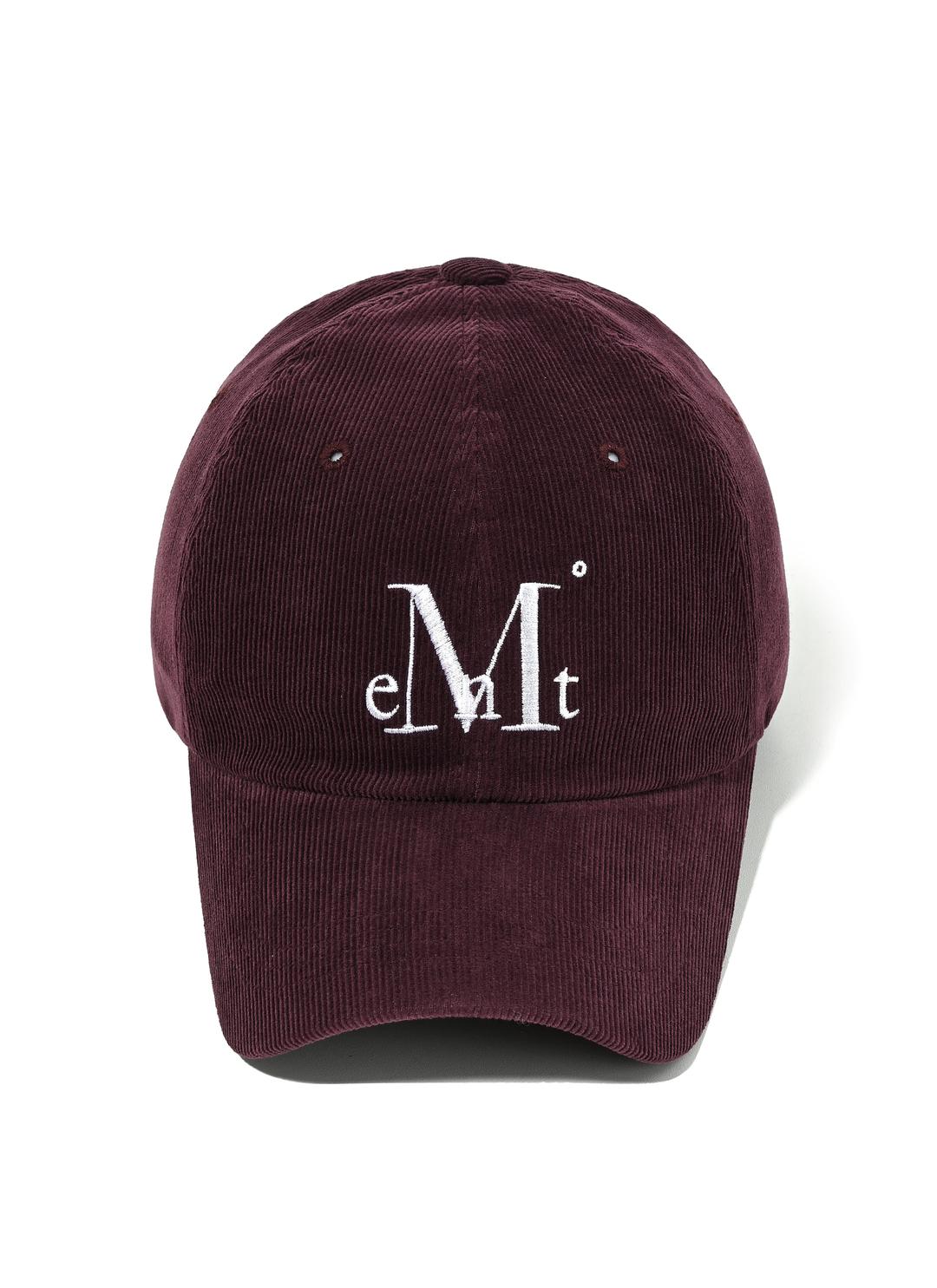 무센트 MUCENT BALL CAP - 무센트 볼캡 (Corduroy wine) - 위시버킷
