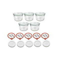 웩 WECK 기본형 유리 저장병 165ml No.976 풀구성 세트 - 위시버킷