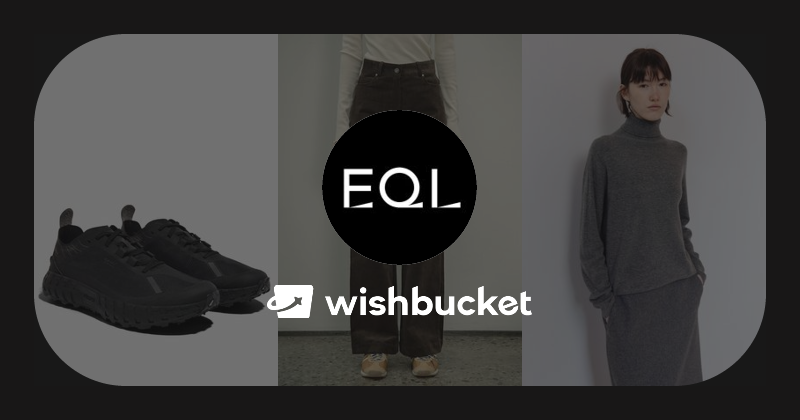 EQL 스토어의 실시간 인기 위시템 - 위시버킷